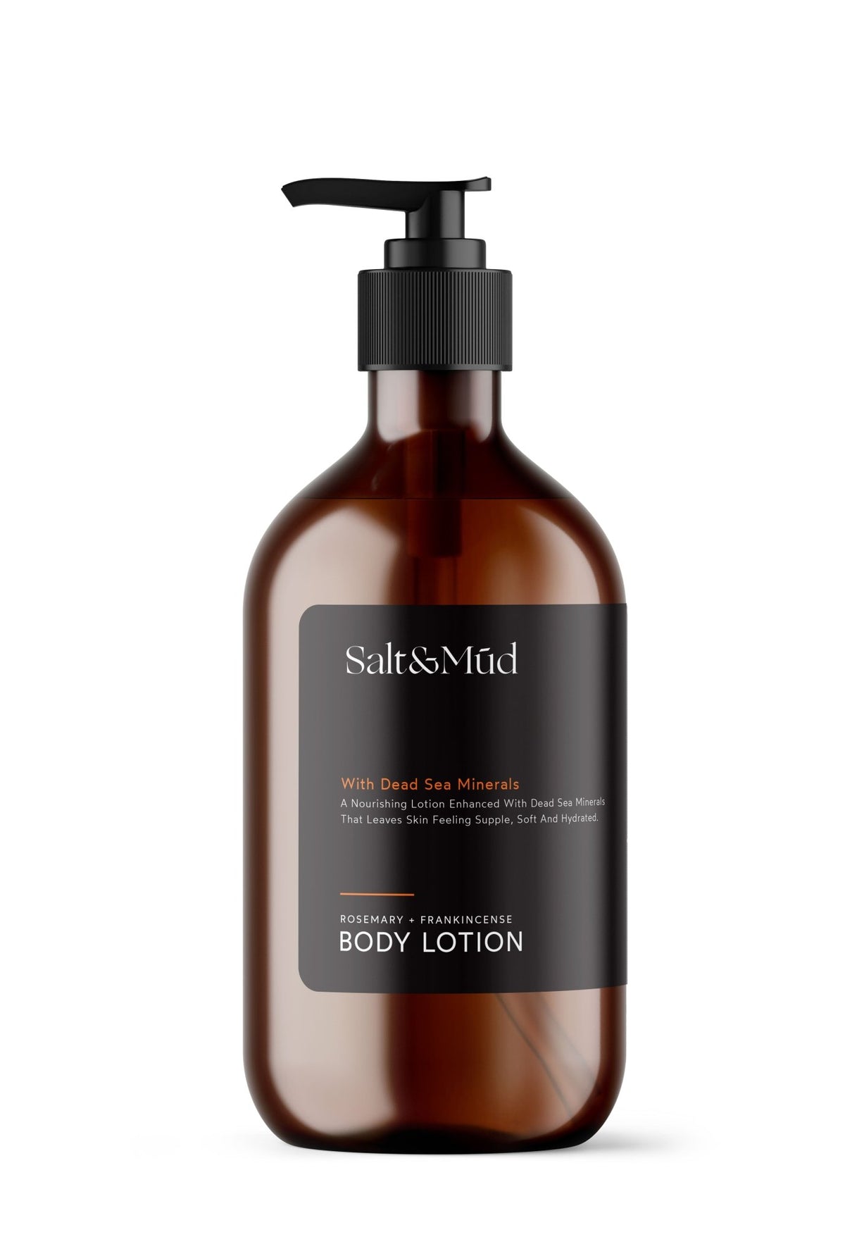 Body Lotion With Dead Sea Minerals - Salt And Mud